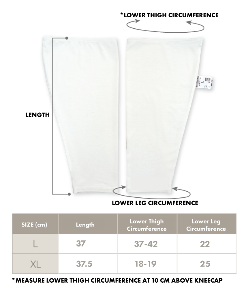 Edenswear - Zinc-Infused Knee Wrap for Adults – Eczema Oasis